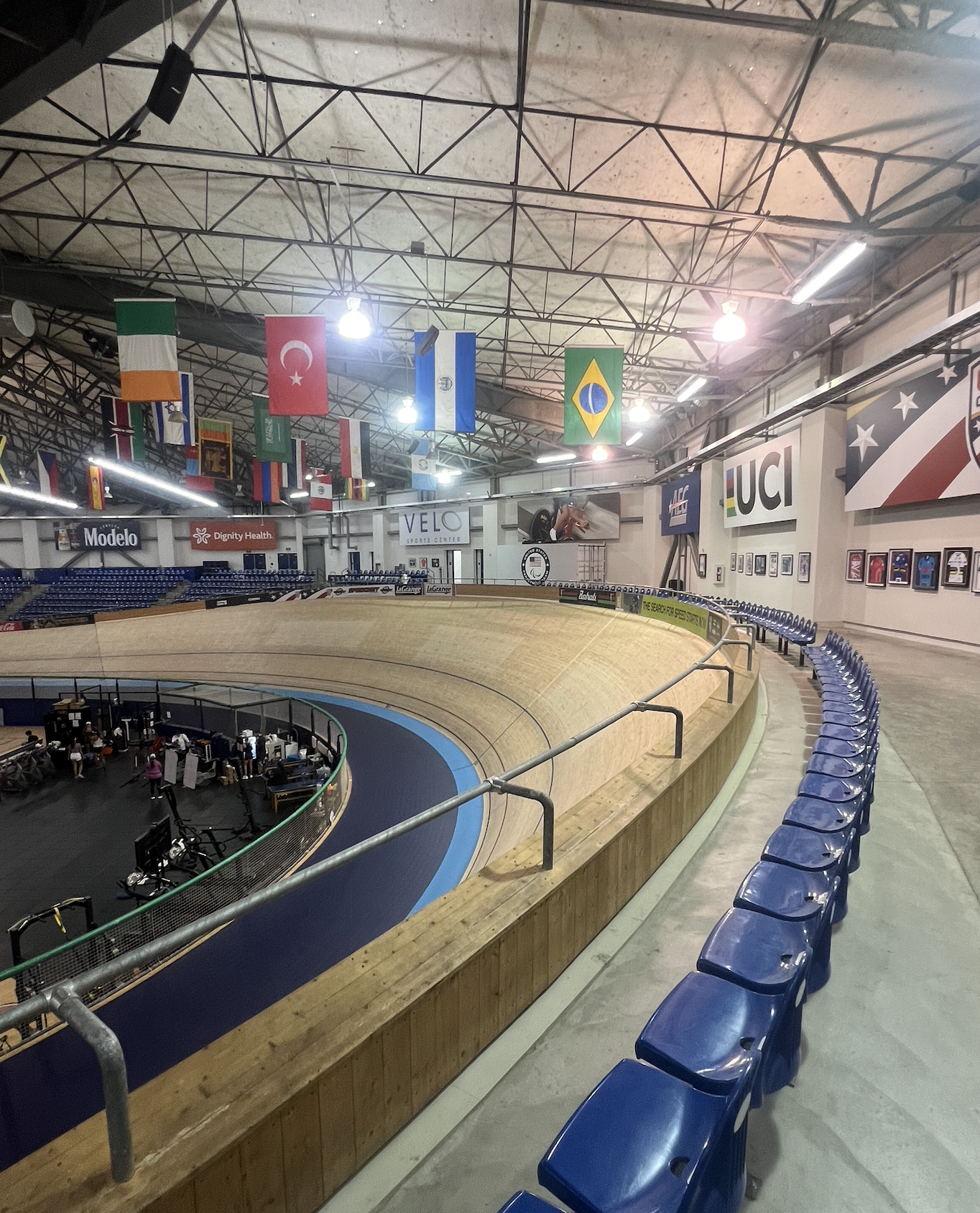 Track Cycling – Sample Session at Olympic Venue Velodrome in Los ...